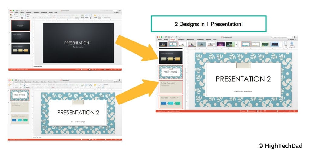How To Easily Apply Multiple PowerPoint Slide Designs Or Themes To A Single Presentation 