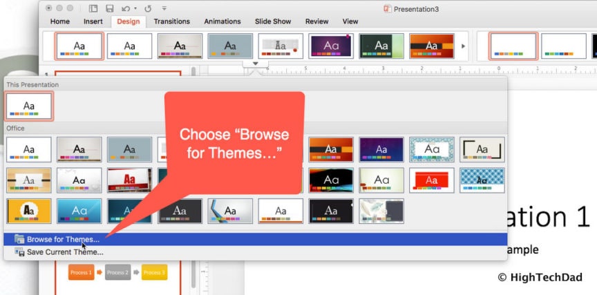 How To Easily Apply Multiple PowerPoint Slide Designs or Themes to a ...