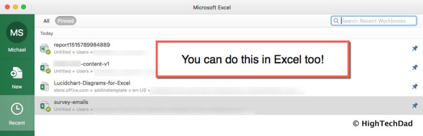 How To Create a "Work" Menu in Office 2016 & Office 365 of Pinned ...
