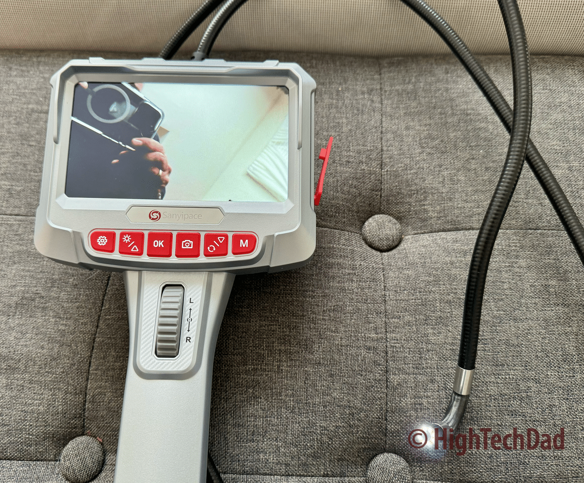 Every home needs this gadget! Sanyipace Borescope review & video - HighTechDad™