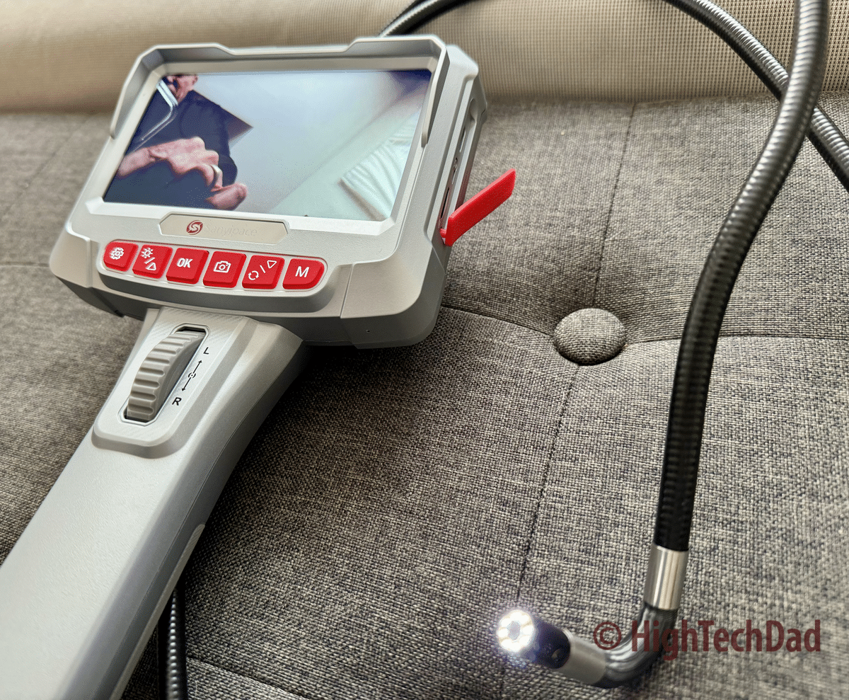 Every home needs this gadget! Sanyipace Borescope review & video - HighTechDad™