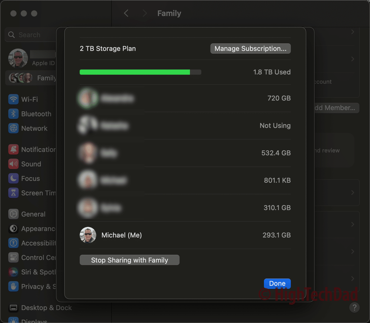 How To Check the iCloud Family Storage Details on your Mac or iPhone ...